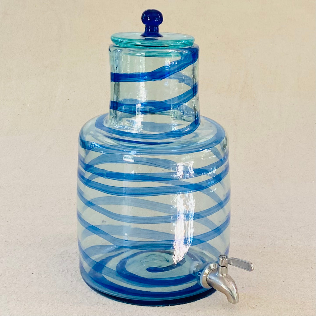 Blown glass - dispenser ~ 9 litres – Kitengela Hot Glass