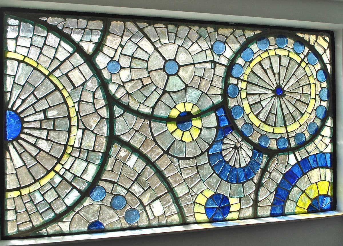 Dalle de Verre 'AutoExpress' panel ~ 1.2 x 3m– Kitengela Glass