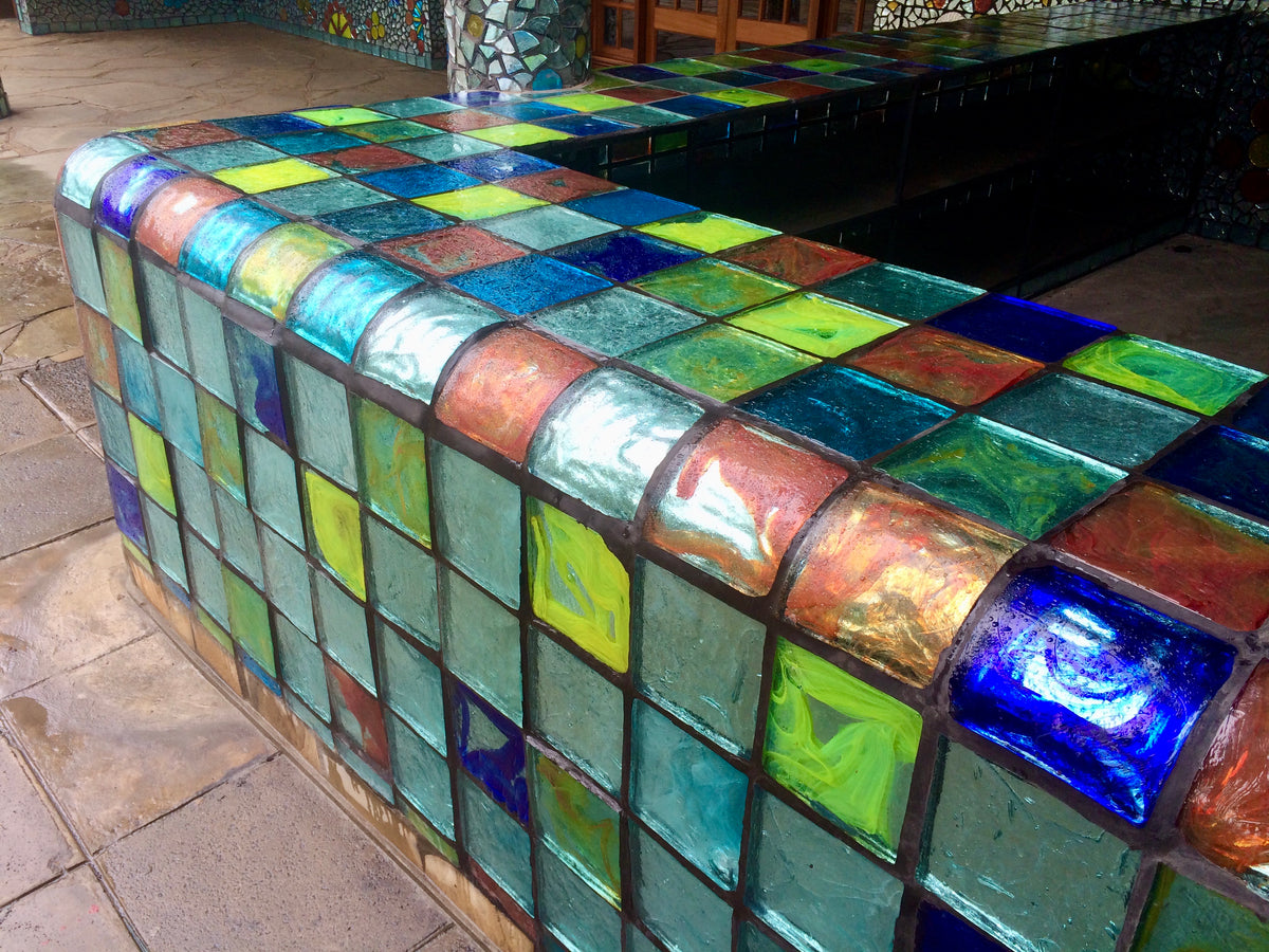 Dalle de Verre counter 1– Kitengela Glass