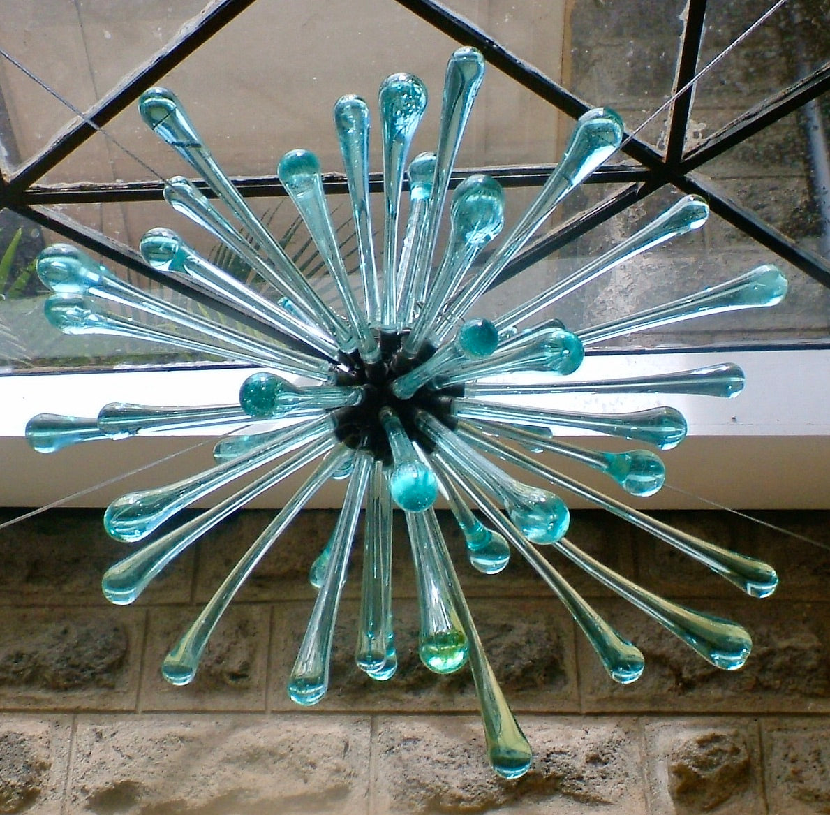 Chandelier 'Exploding Blob' 1.2m 2006 – Kitengela Glass